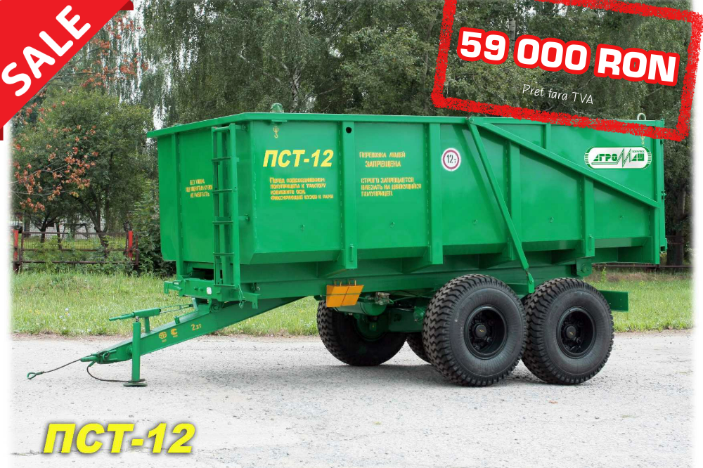 Remorca 12 tone